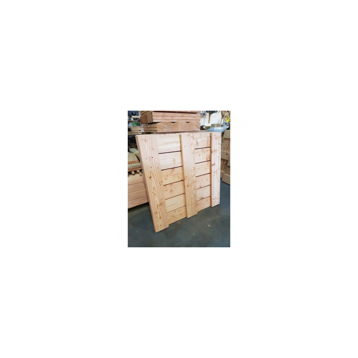 Pack of 4 Untreated British Larch/Douglas Fir Decking Tiles Decking ...