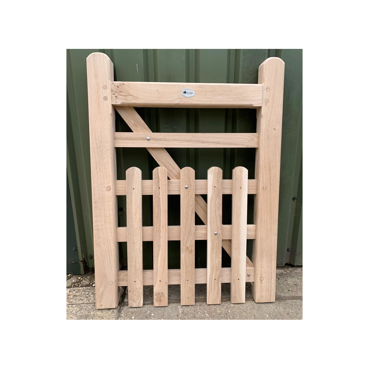 Oak Half Paled Gate | Buy Oak Half Paled Gates from the specialists at ...