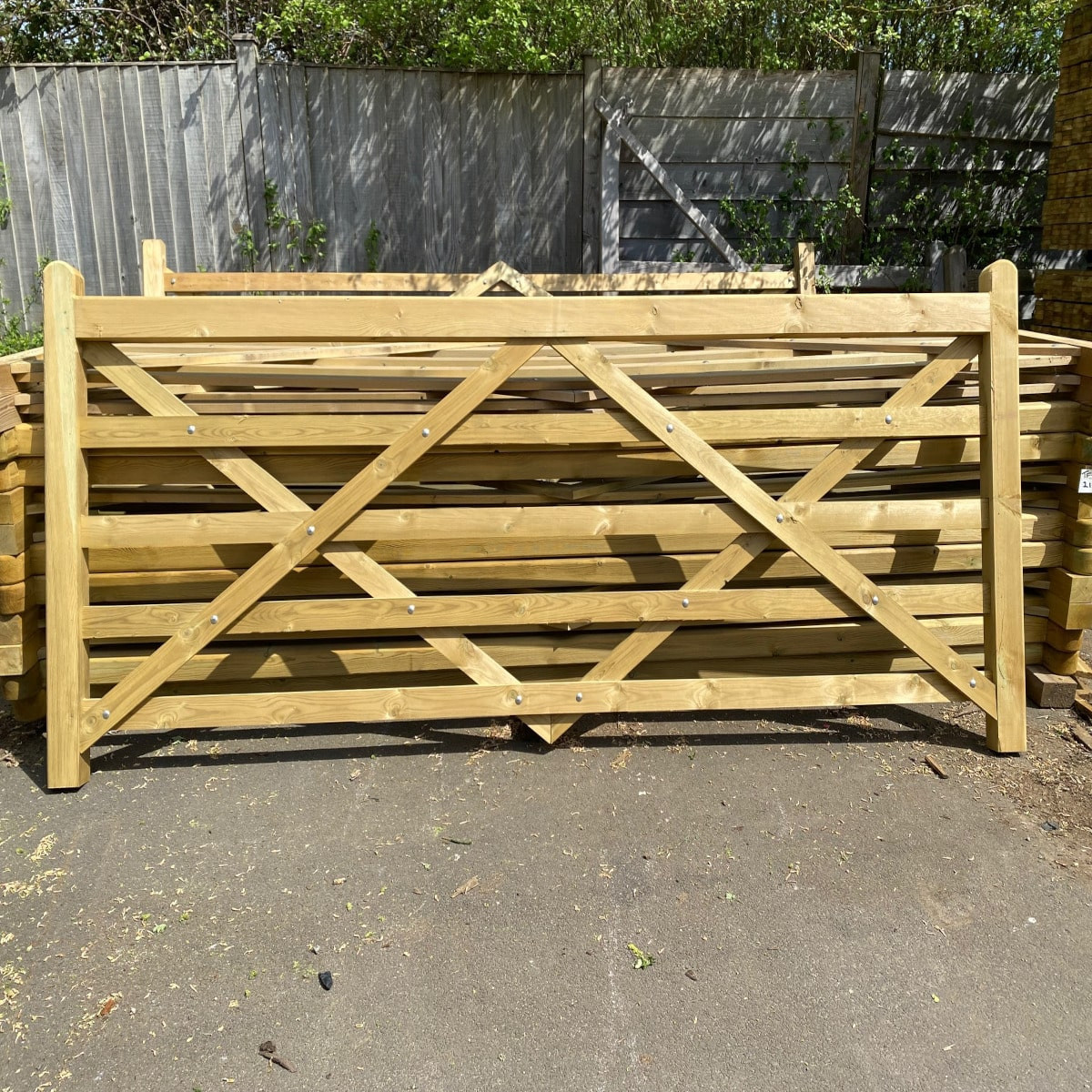 Treated Softwood Field Gate | Buy Hand Made Gate from the specialists ...