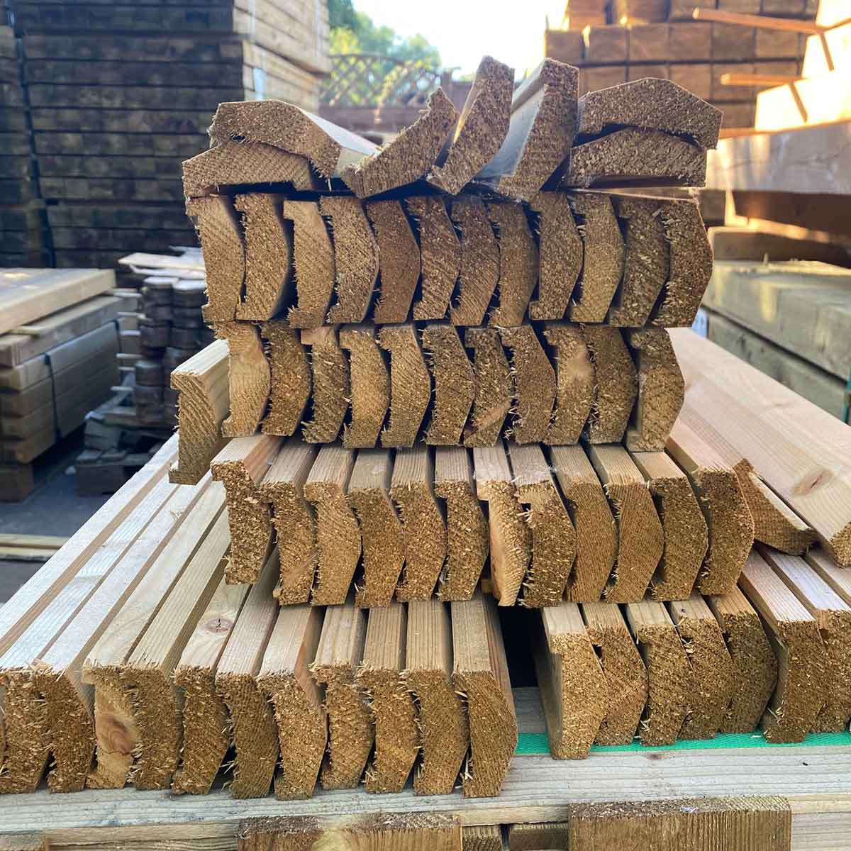 Capping For Fence Panels | Buy Panels and Posts online from the ...